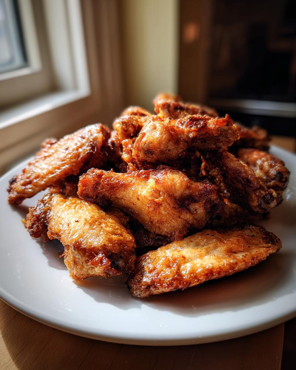 Amazing 3-step chicken wings crunch