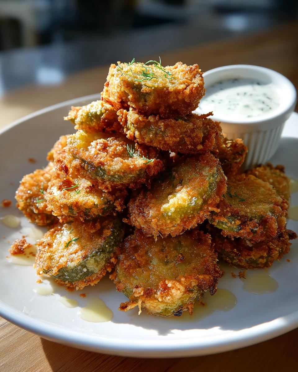 Amazing Fried Pickles in 25 Minutes