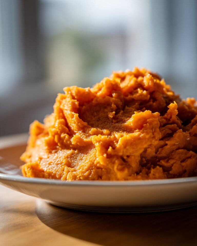 Mashed sweet potatoes: 1 trick for bliss
