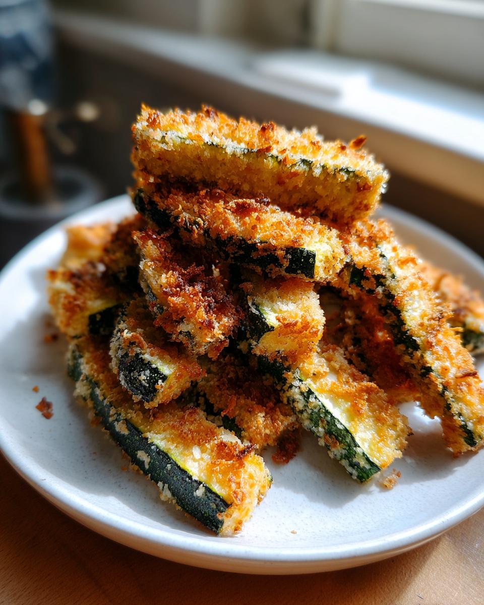 Amazing 5-Star baked parmesan zucchini Crunch