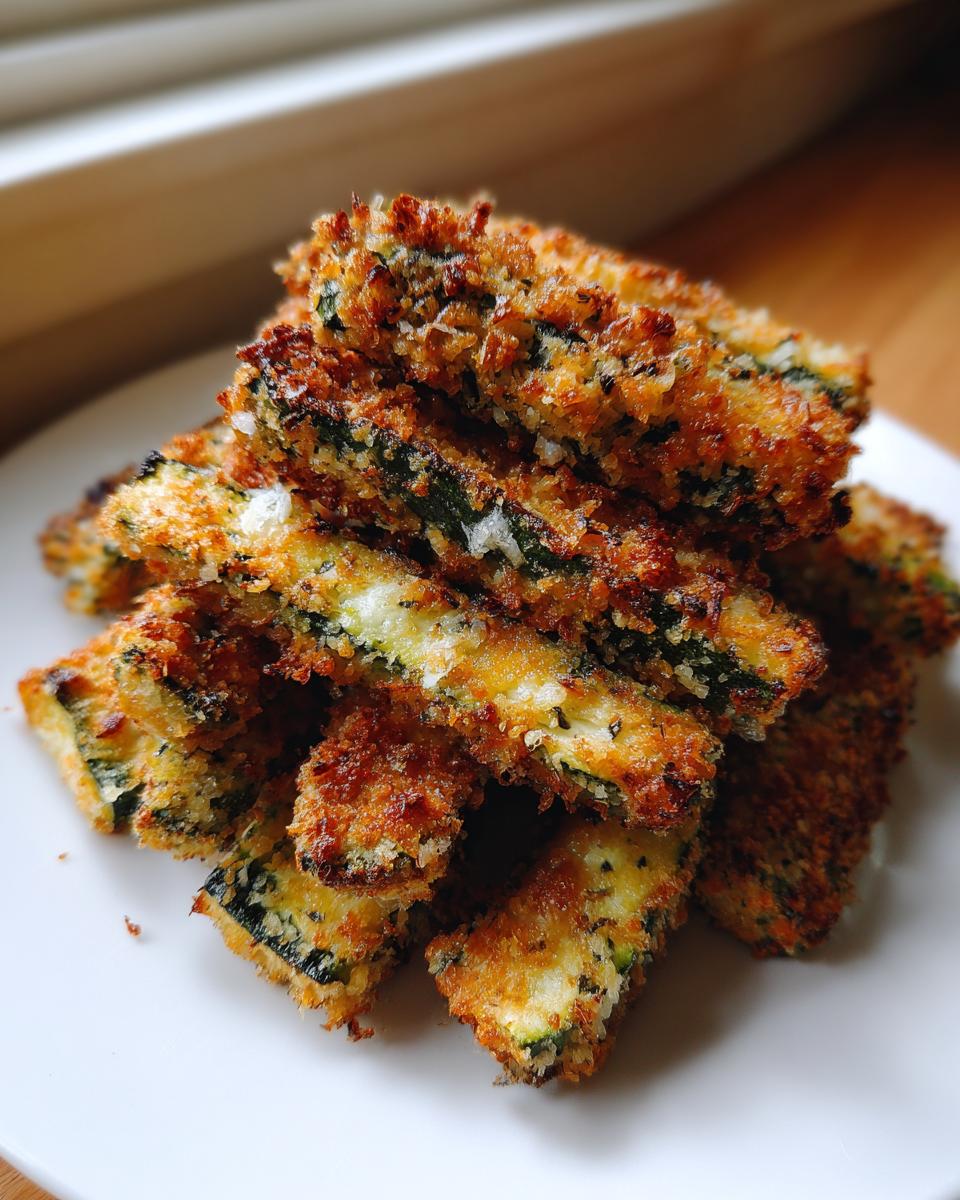 Amazing 5-Star baked parmesan zucchini Crunch
